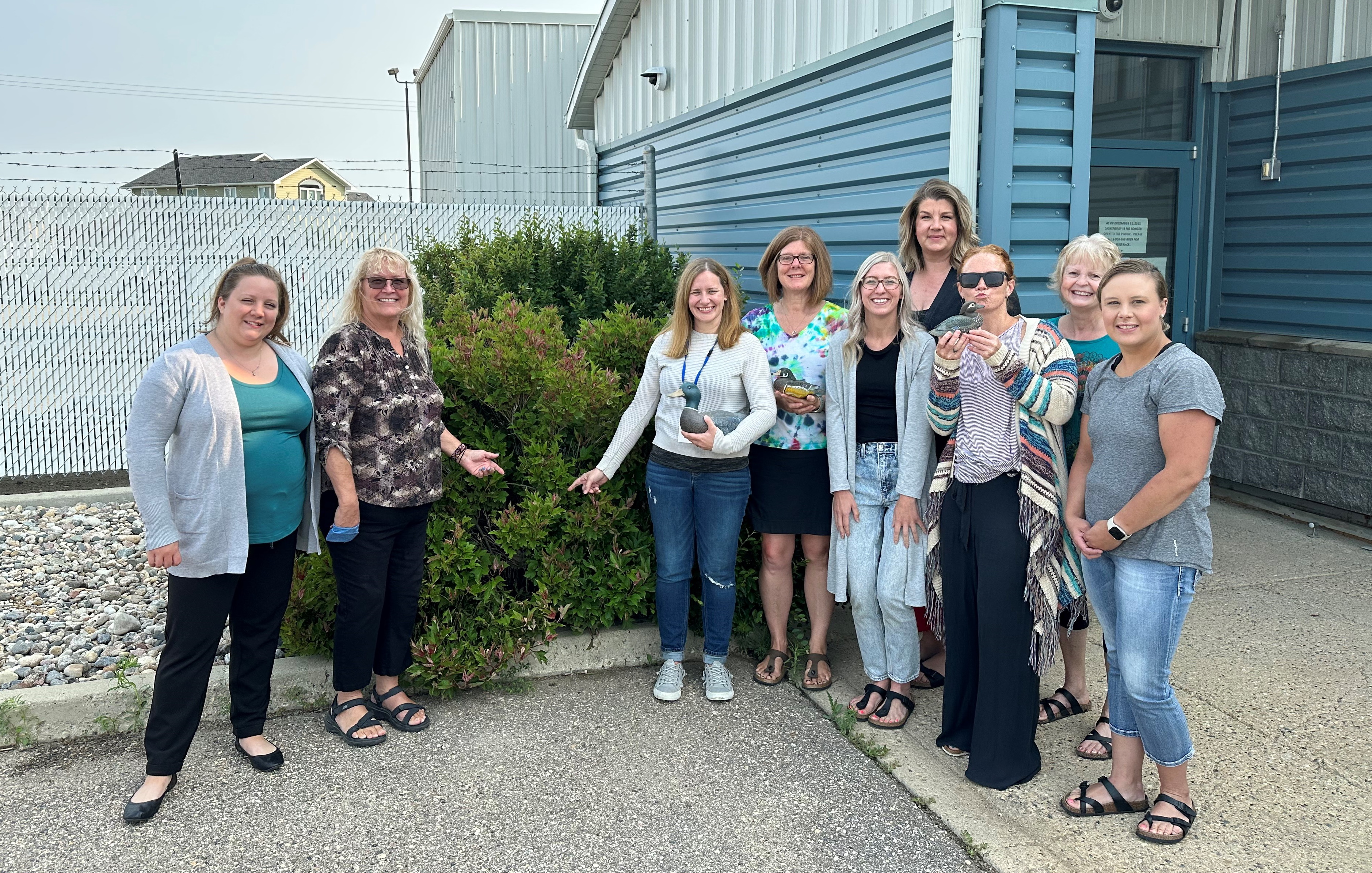 Weyburn staff “fit the bill” in caring for nesting duck | SaskEnergy